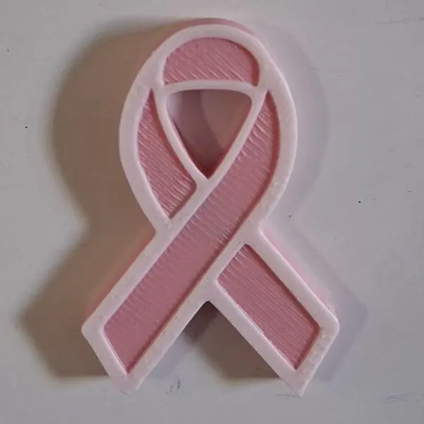 3D Printer Files | 3MF File | Magnet ruban octobre rose – print in ...