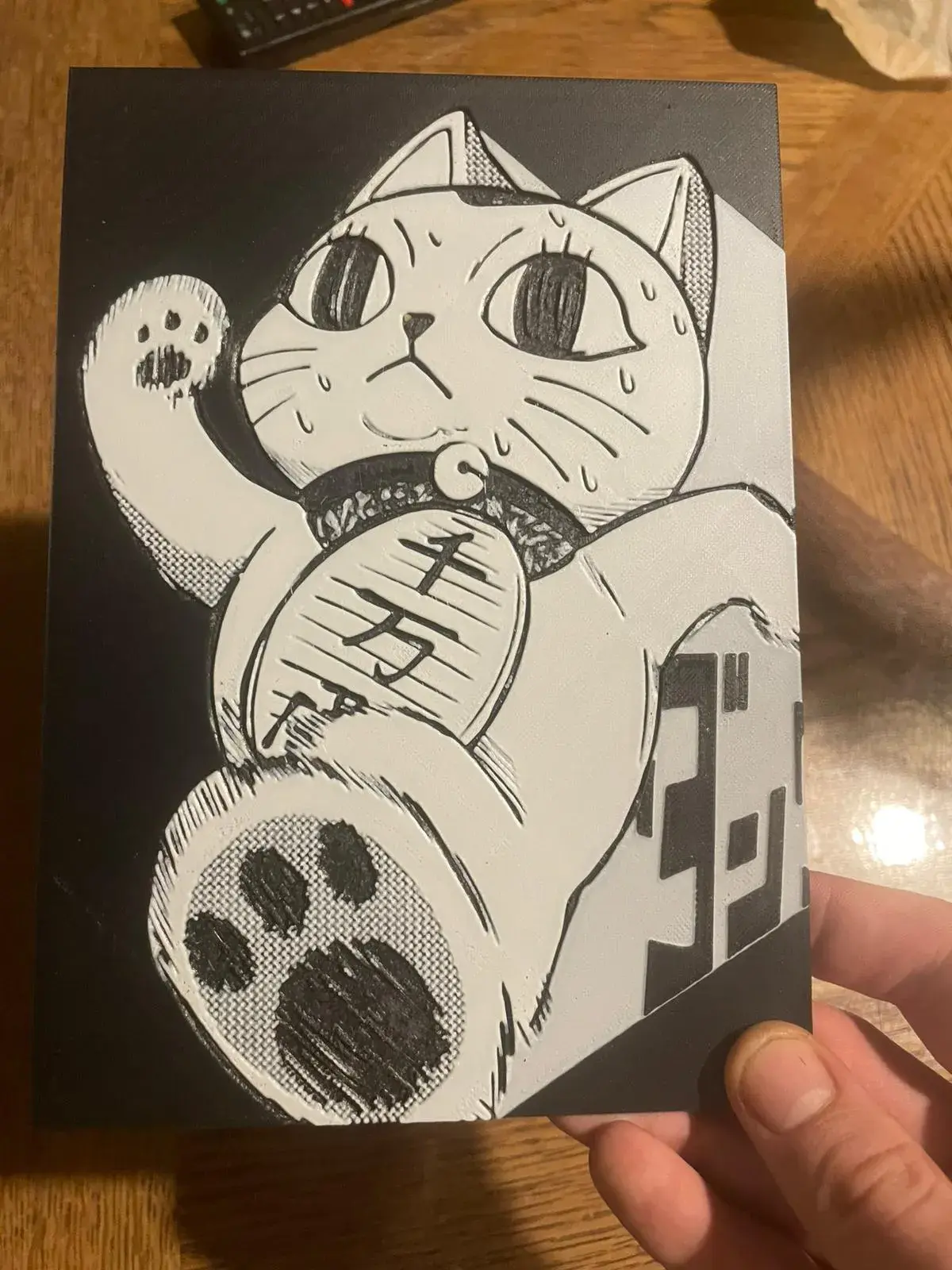 3D Printer Files | 3MF File | DanDaDan cat hueforge | Creality Cloud