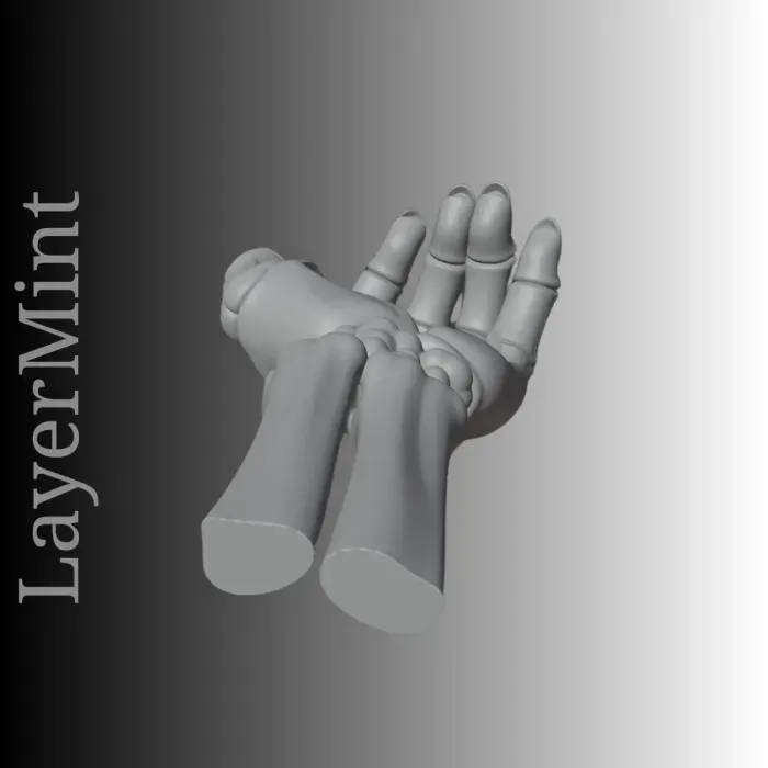 Home Decorations & Ornaments STL Download - Skeleton Hand Egg Holder ...