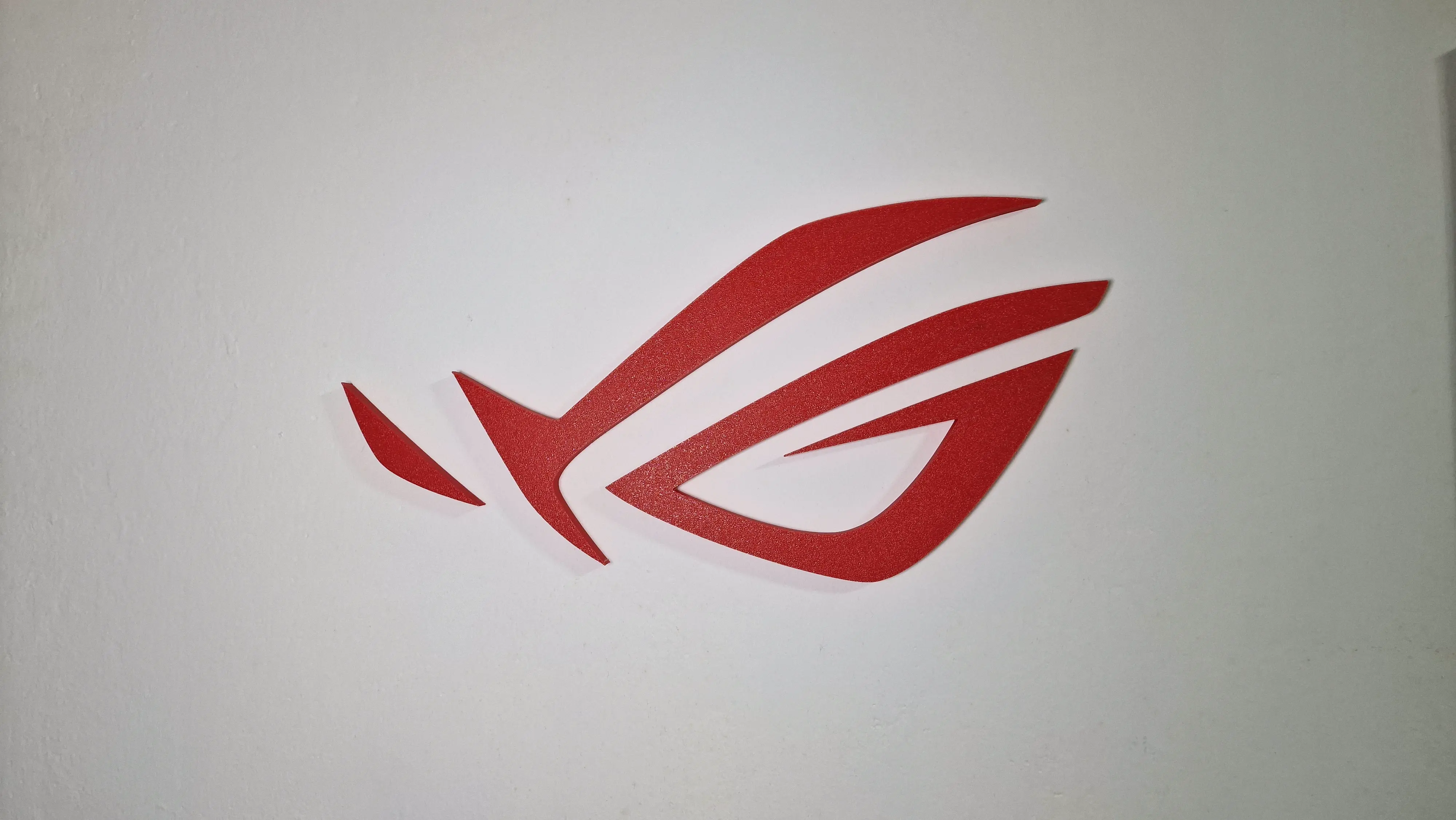 3D Printer Files | 3MF File | Asus ROG sign for wall 🎮 | Creality Cloud