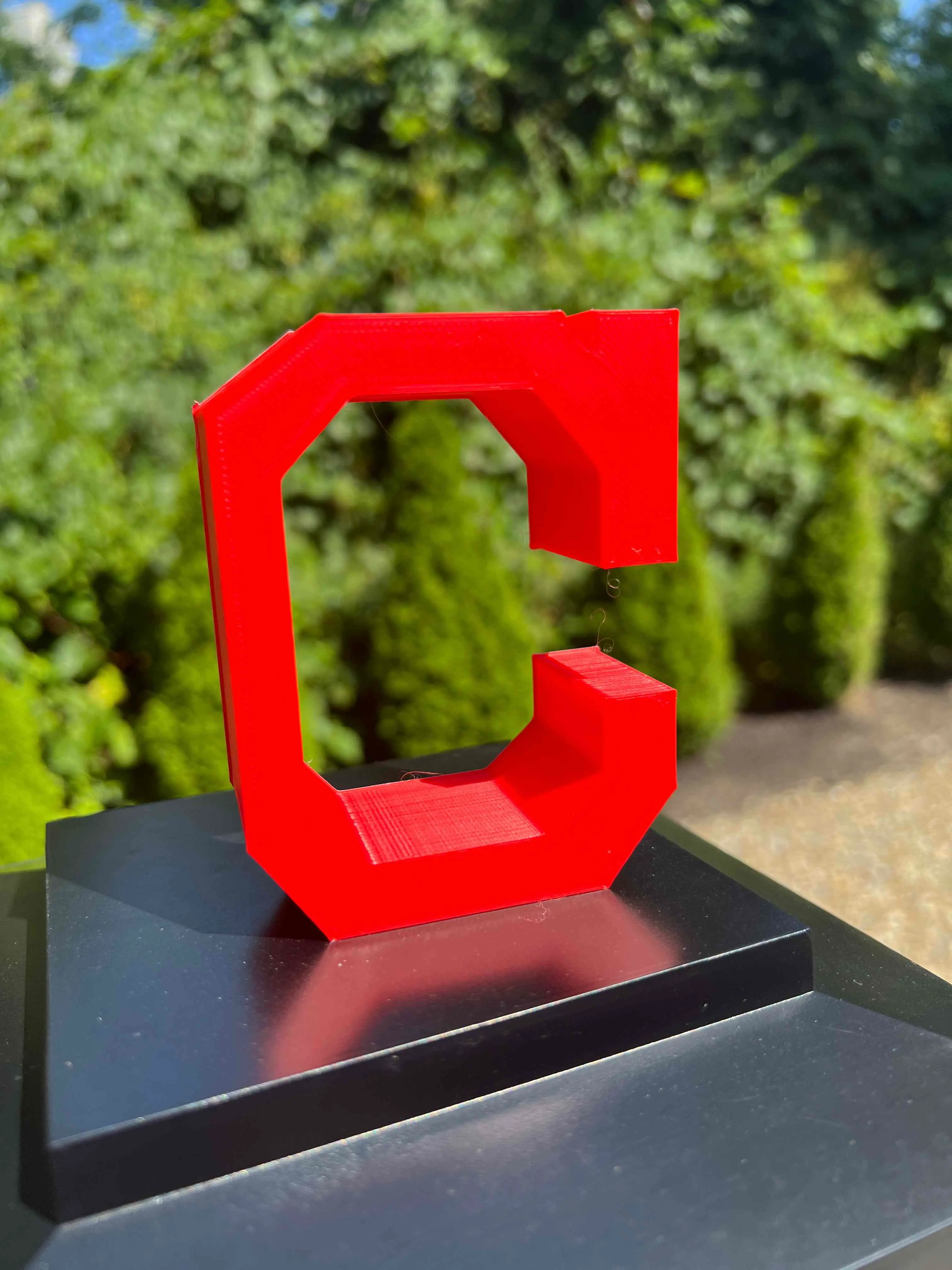 Cleveland Guardians MLB Baseball Block C Logo | 3D models download ...