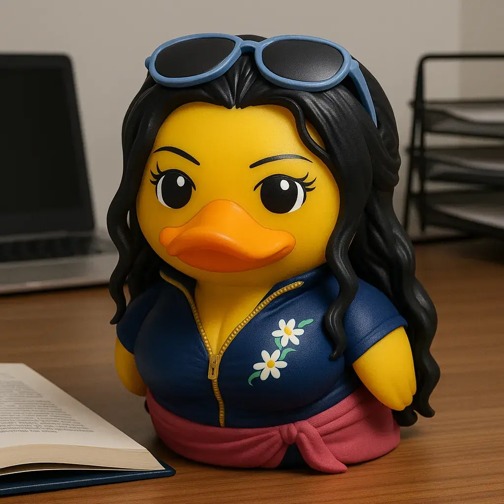 Characters & Creatures STL Download - Rubber Duck - Nico robin One ...