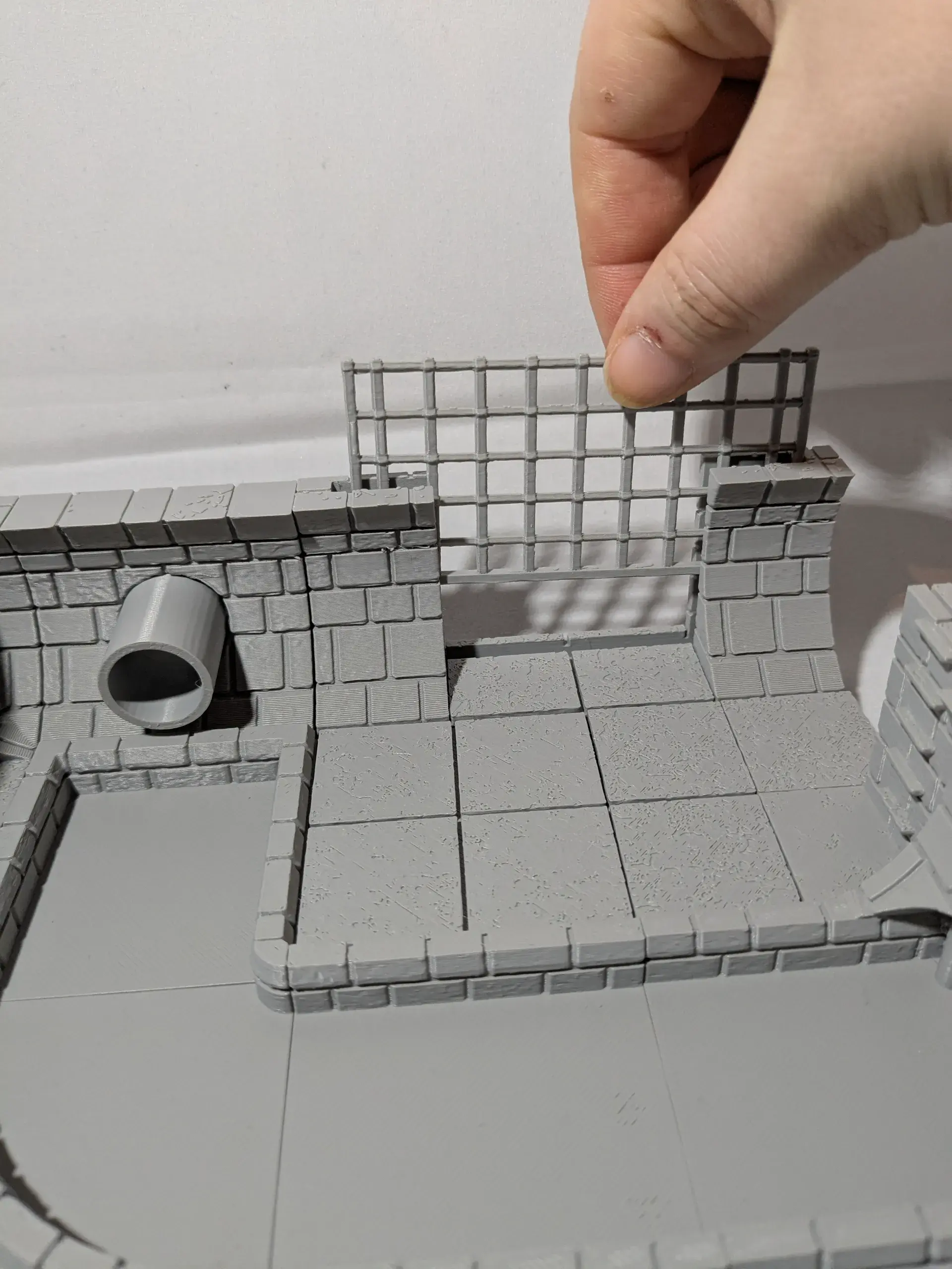 3D Printer Files | 3MF File | Sewer tiles - gate (functional ...