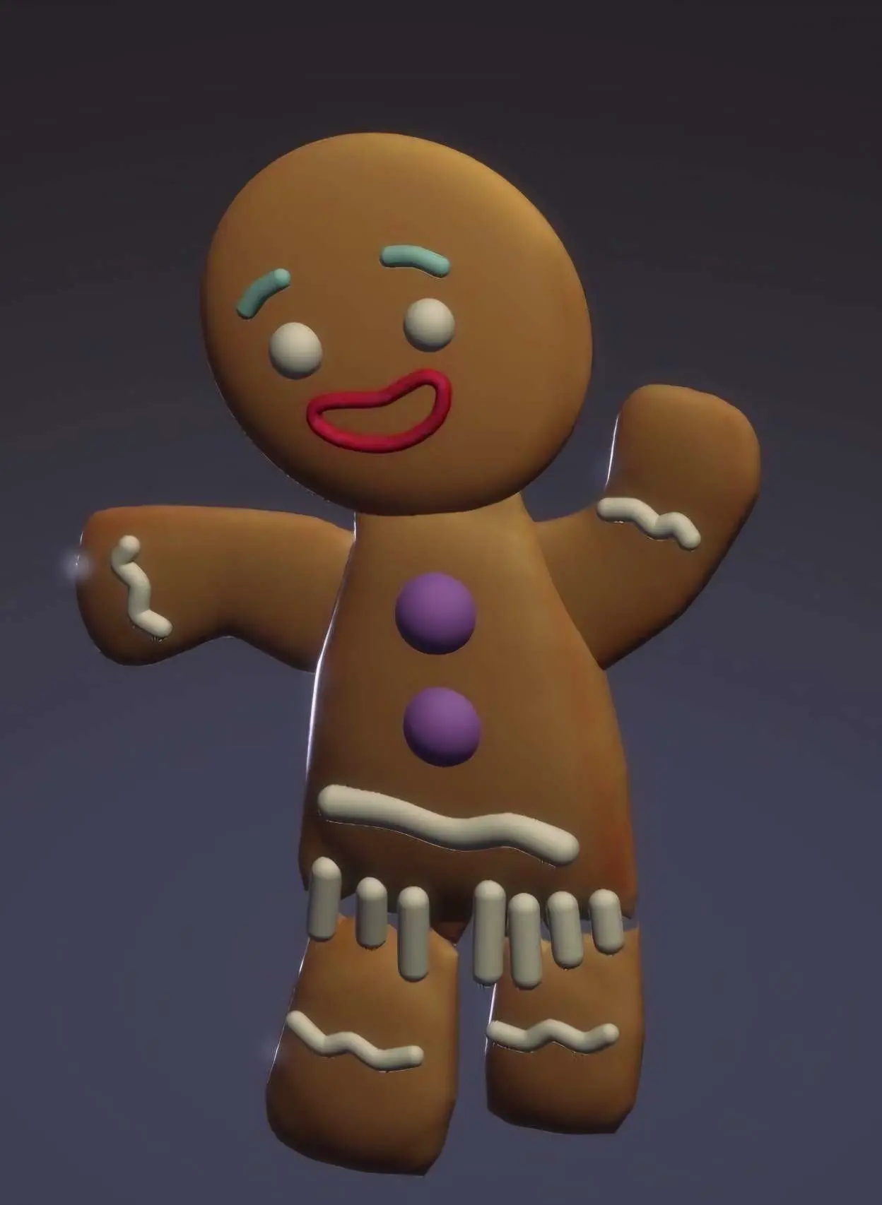 Characters & Creatures STL Download - Gingy Multipartsby Rajmi