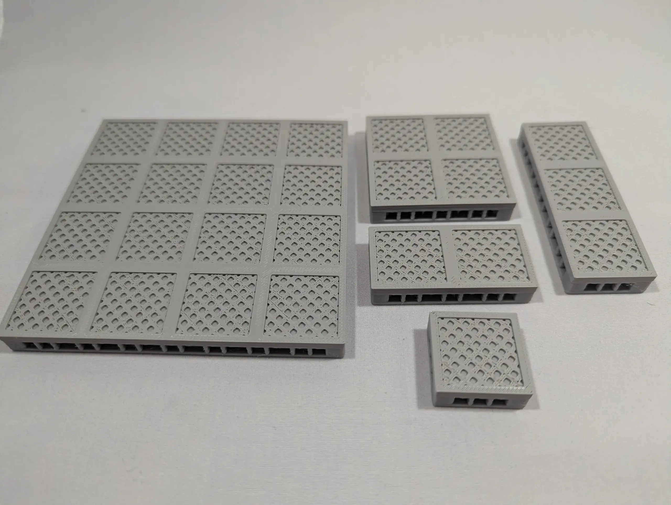 3D Printer Files | 3MF File | Sci fi tile - grid | Creality Cloud