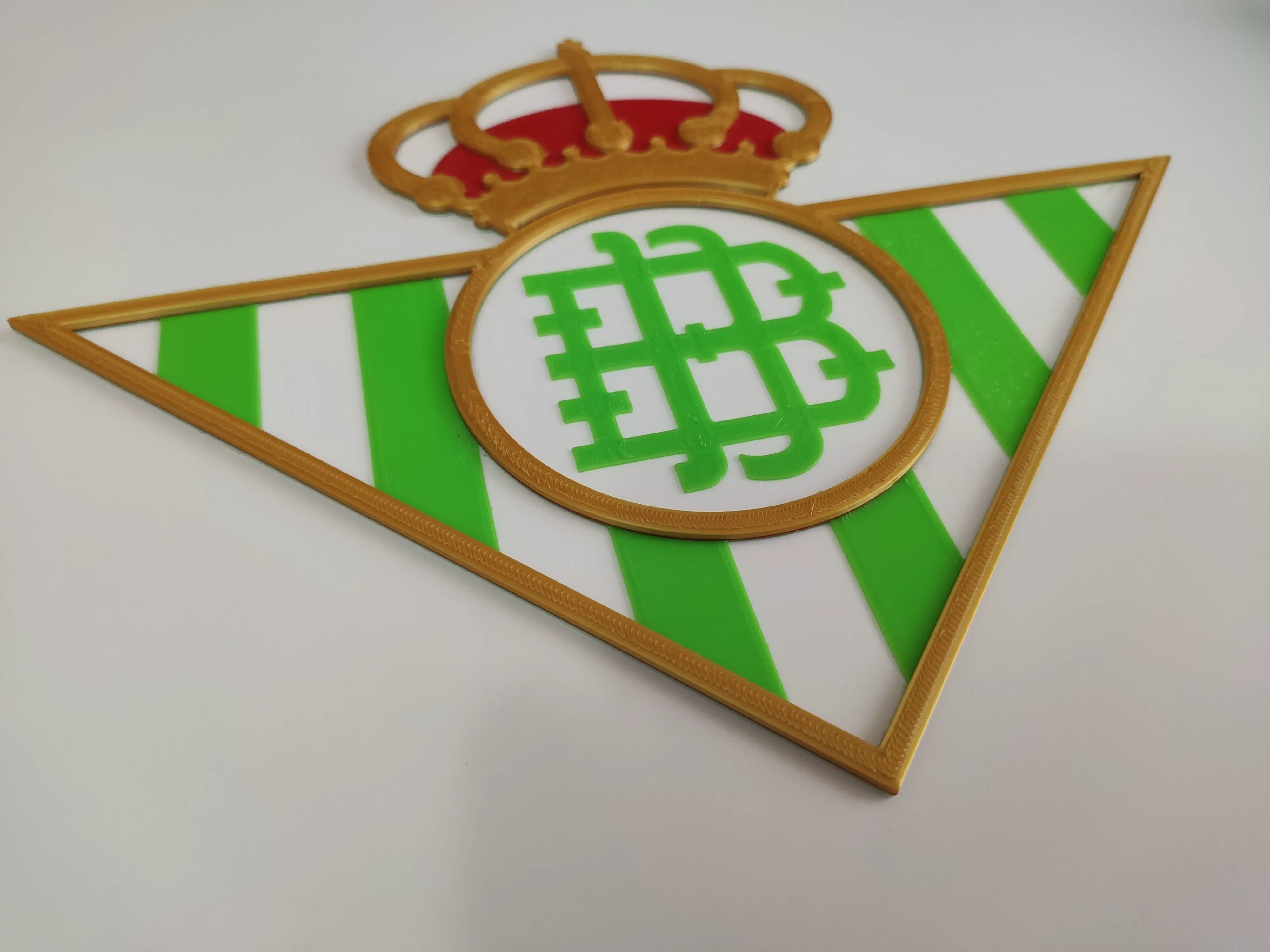 Digital Art STL Download - Betis Logo "Shield"by Creathings3D