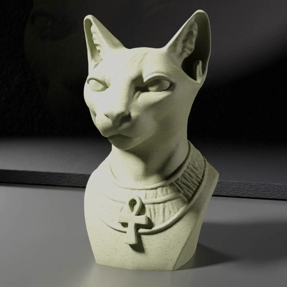 3D Printer Files | 3MF File | Egyptian cat figurine | Creality Cloud
