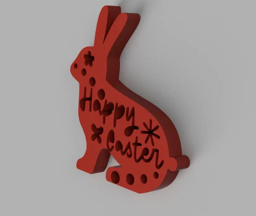 Home Decorations & Ornaments STL Download - Happy Easter 2026by Dream ...