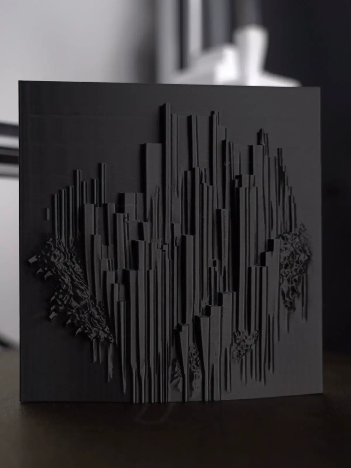 3D Printer Files | 3MF File | skyline wallart | Creality Cloud