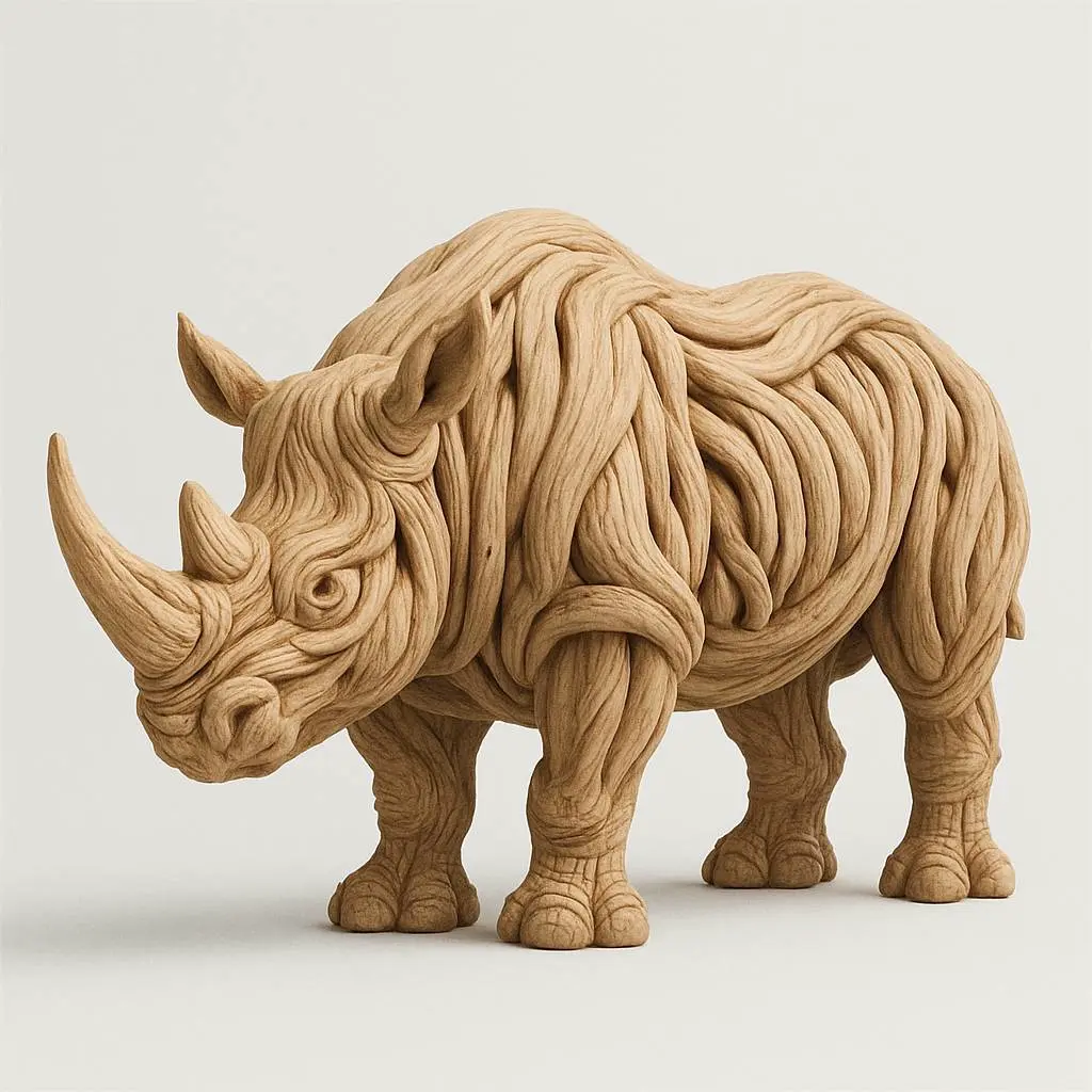 3D Printer Files | 3MF File | Rhino- Roots of Life – The Wooden ...