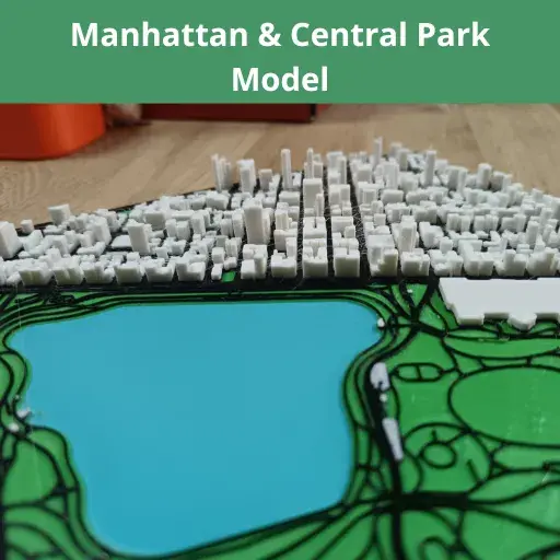 3D Printer Files | 3MF File | Manhattan & Central Park Model | Creality ...