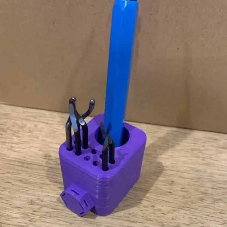 3D Printer Files | 3MF File | Hex Storage Wall deburring tool holder ...