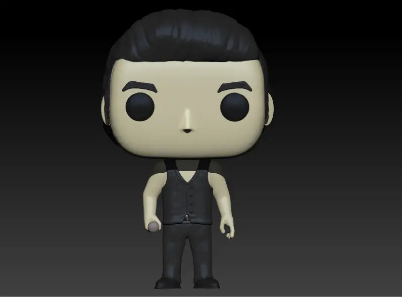 Characters & Creatures STL Download - Funko Dave Gahanby Axos3D