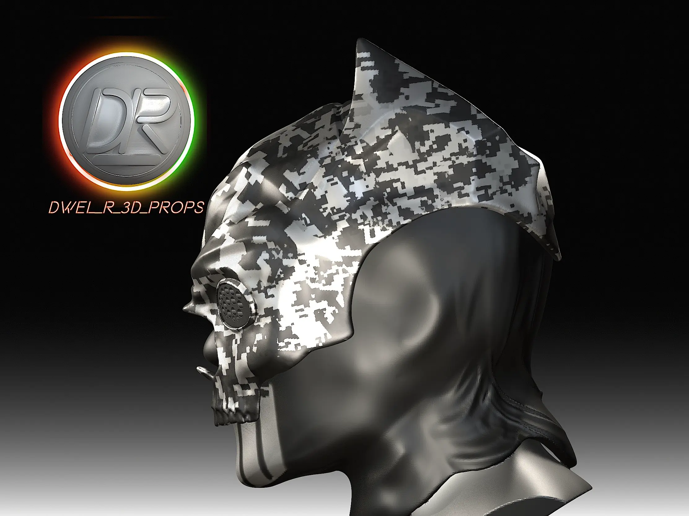 Digital Art STL Download - Batman Military v4 CoB Winter Storm by Dwel ...