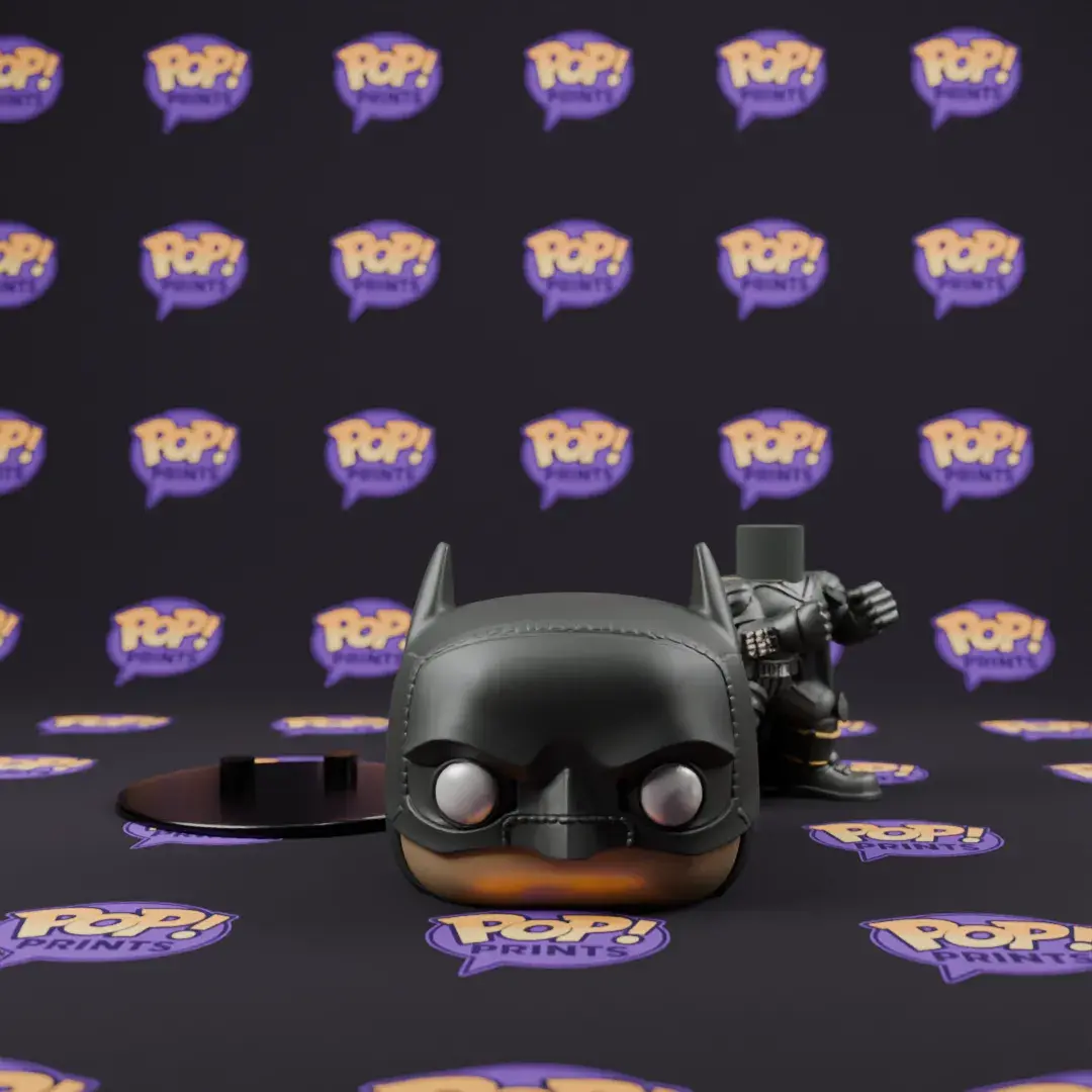 Digital Art STL Download - Batman Funko Pop Packby Pop Prints