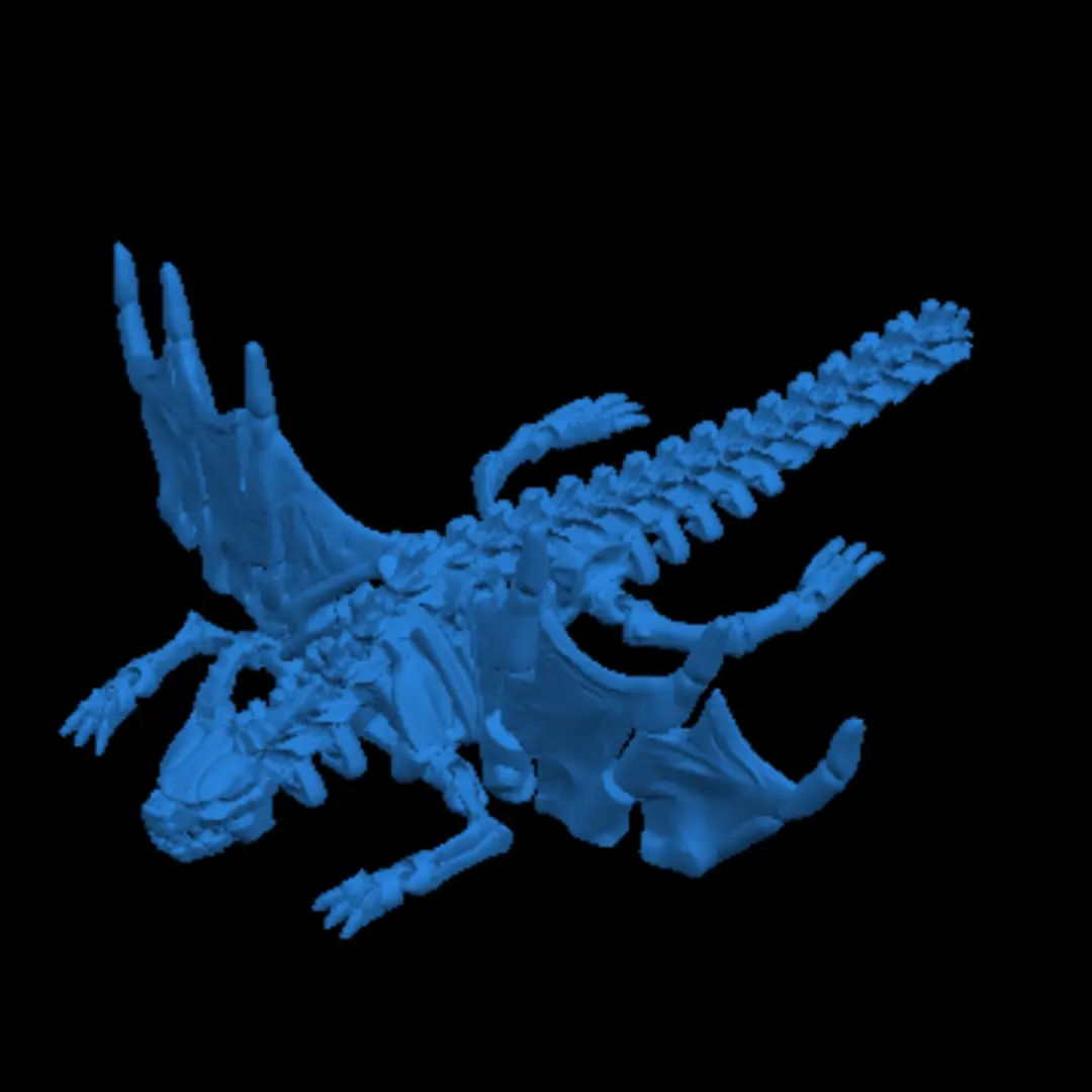 Free Other STL Download - skeleton dragonby Red85