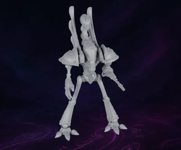 Board Games & Card Games STL Download - Space Elves Ancient Warlock PSI ...