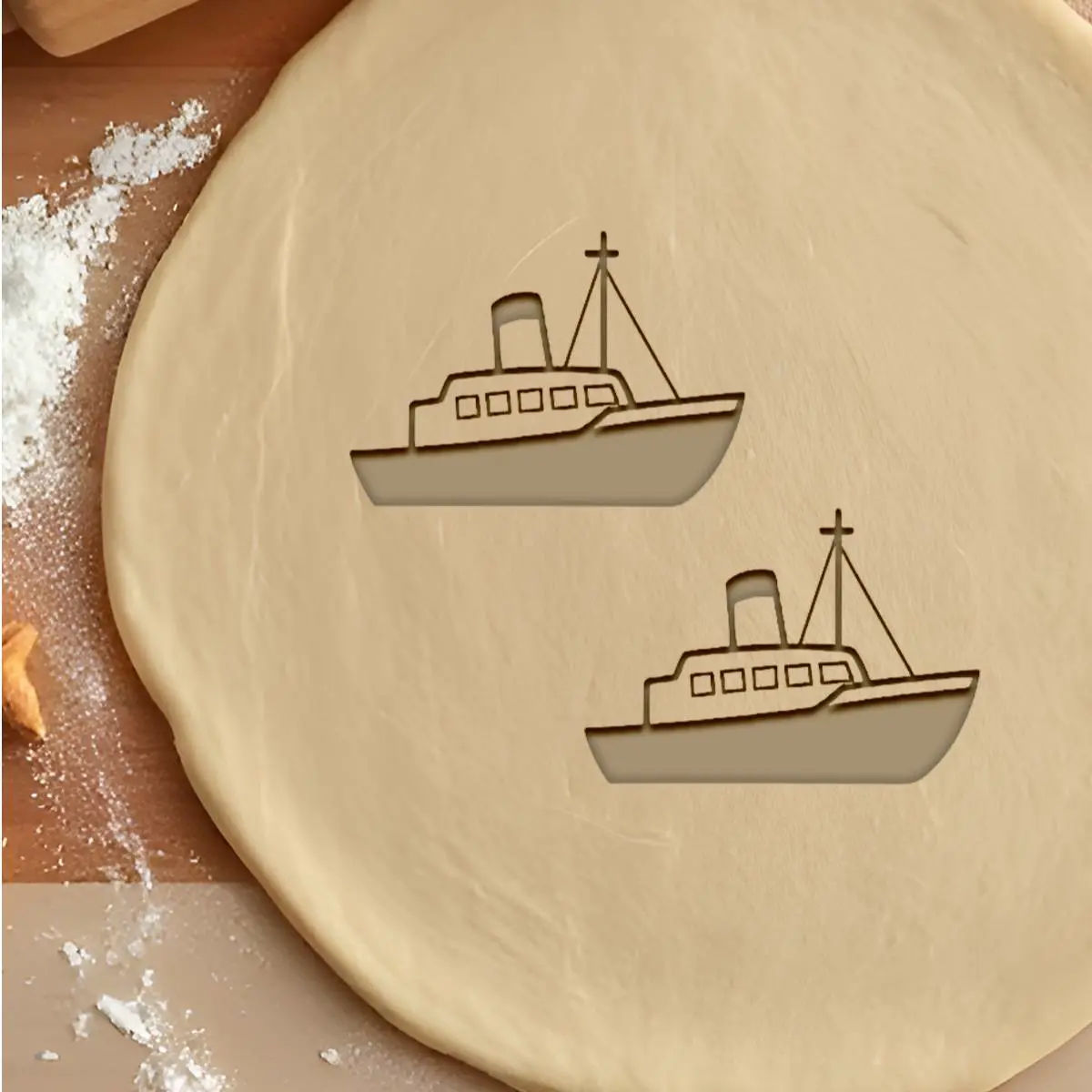 Other STL Download - Ship Cookie Cutter, Biscuit Cutterby OALPO