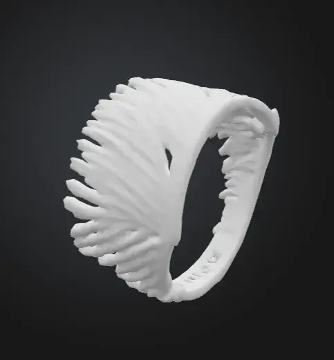 Free Jewelry & Accessories STL Download - Algae ringby CuriuM