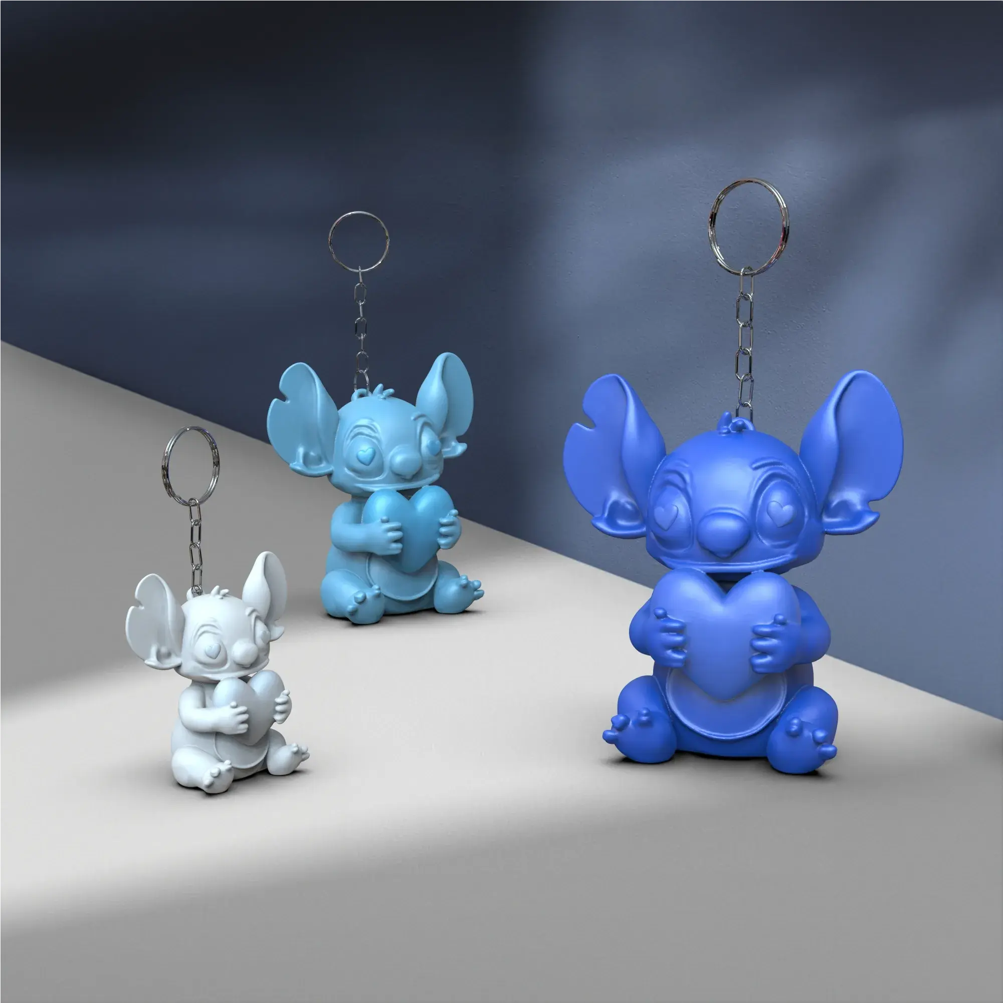 3D Printer Files | 3MF File | Stitch Keychain | Creality Cloud