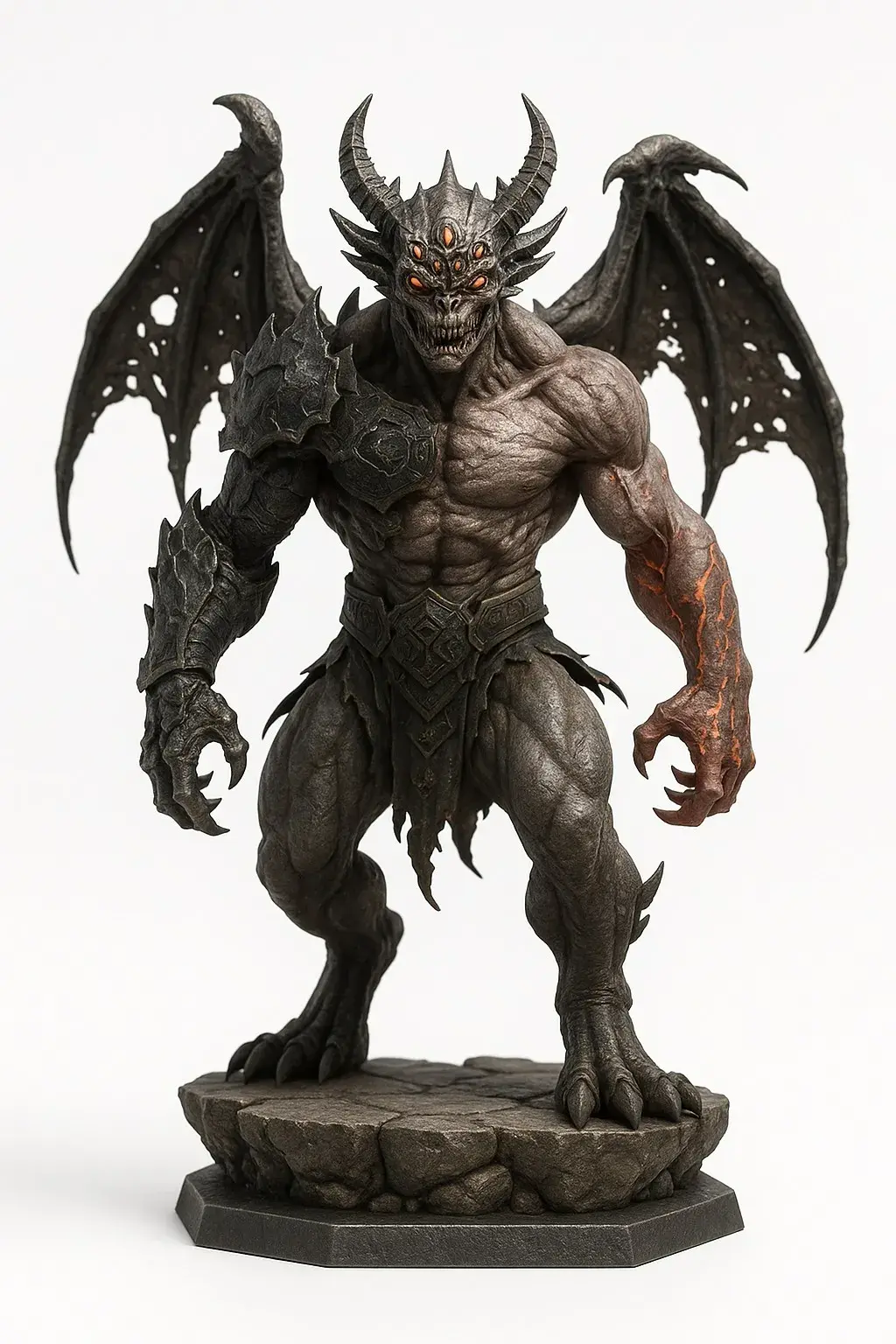 Characters & Creatures STL Download - Infernal Overlordby 3D_Printers