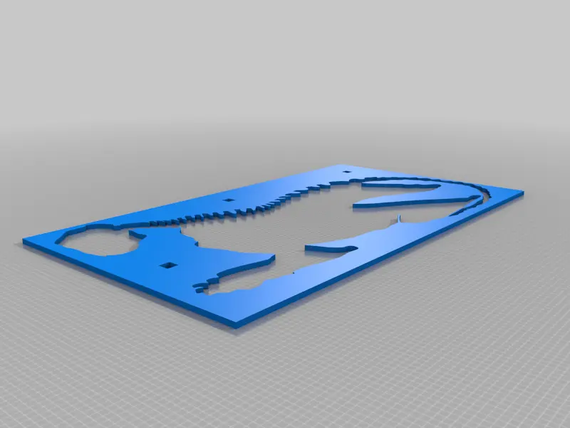 Free Sculptures & Artworks STL Download - Tiger Skeleton 2 layer ...