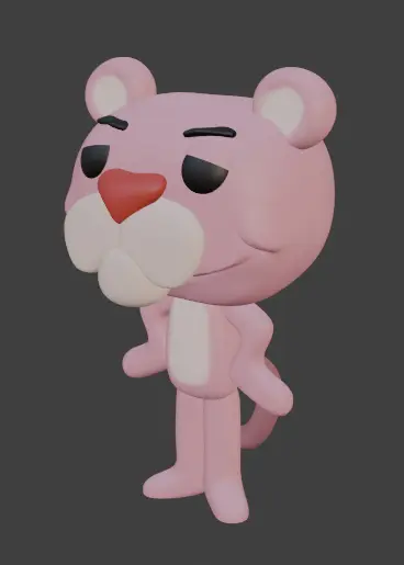 Characters & Creatures STL Download - Funko Pantera Rosaby Rodrigo ...