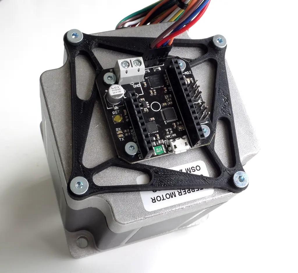 uStepper Nema34 Bracket | 3D models download | Creality Cloud