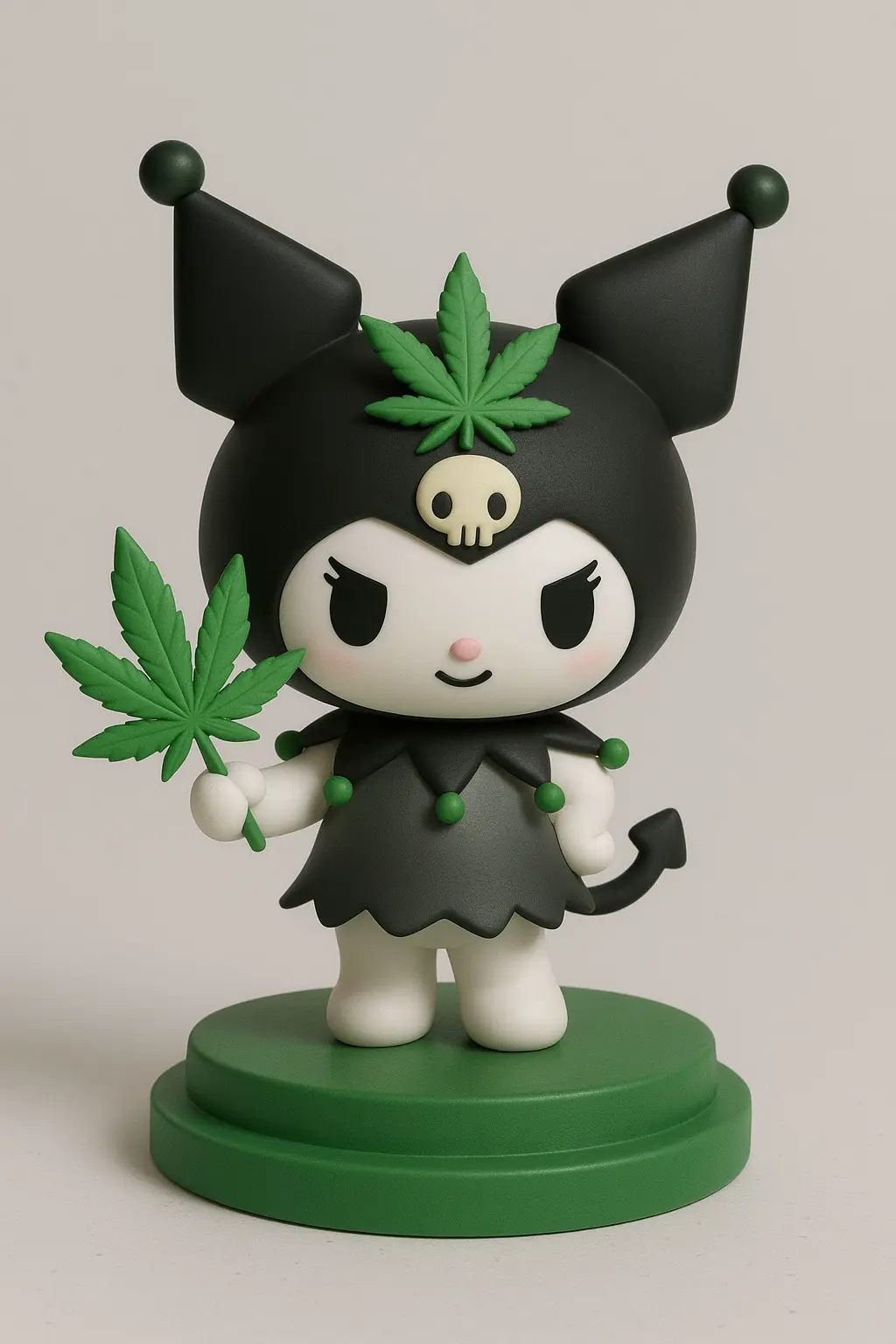 Бесплатная Other STL Download - Cannabis Kuromi - Kerwii