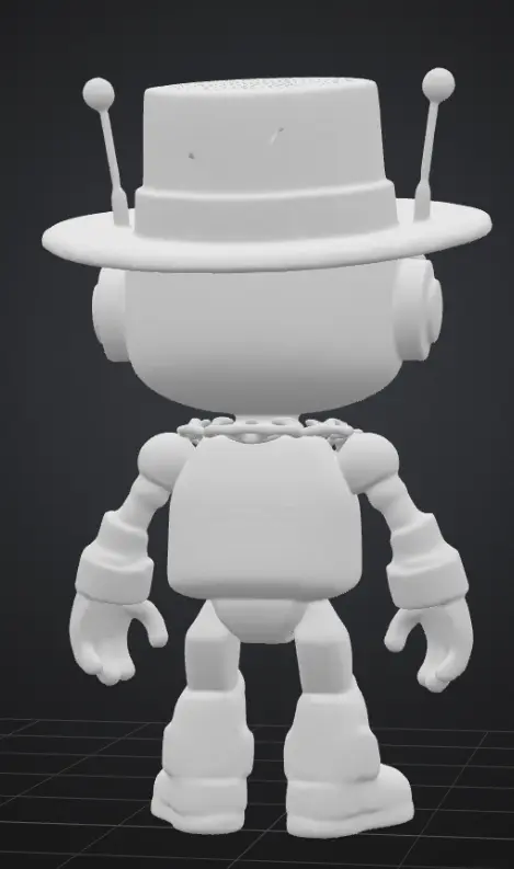 Free Characters & Creatures STL Download - Pimp Robot 1by katt_bearakuda