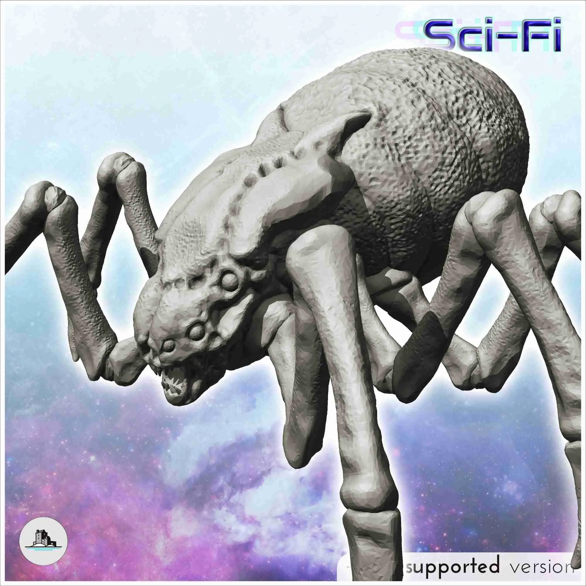 Other STL Download - Set of two alien creatures with six legs (37 ...