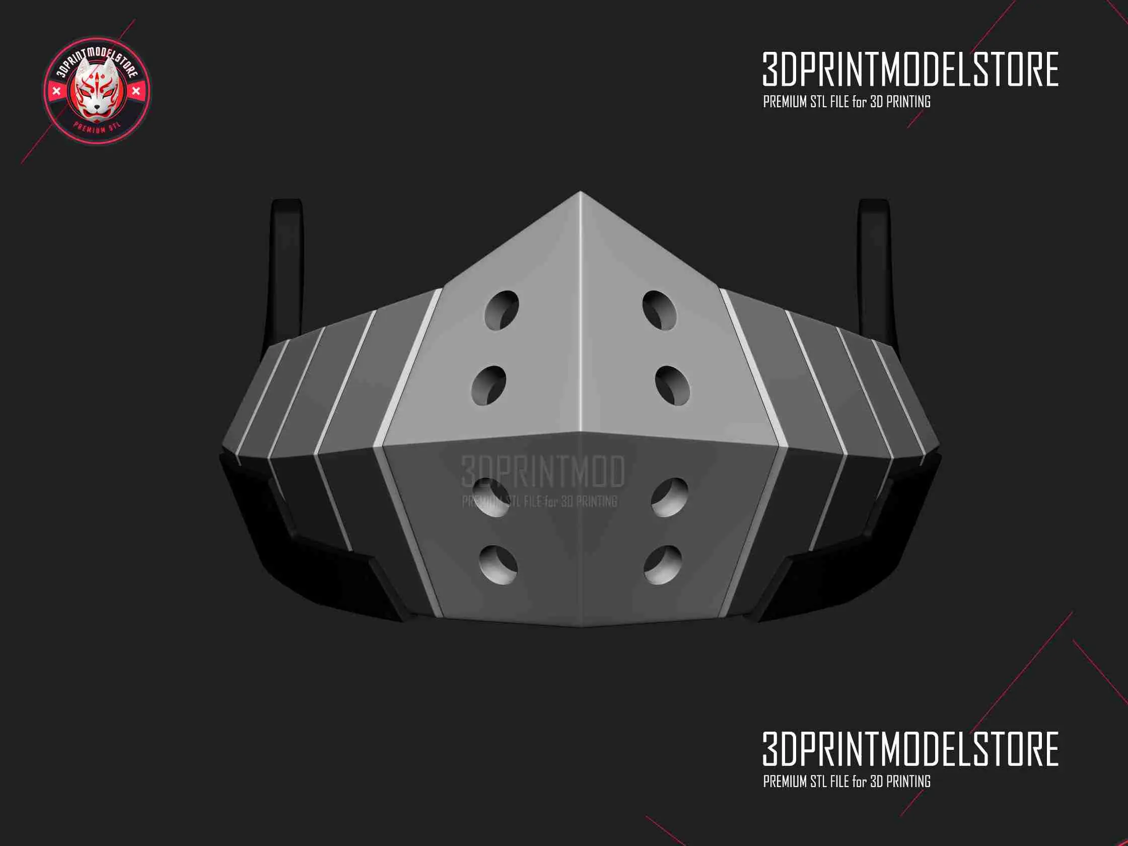 Cosplay STL Download - Deku Mask Boku no Hero Academia - My hero ...