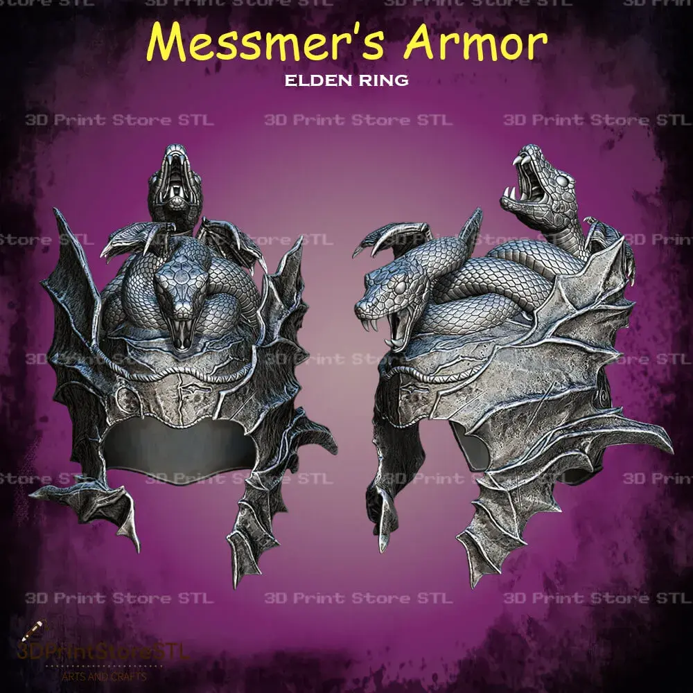 Cosplay STL Download - Messmer Armor Cosplay Elden Ring - STL Fileby 3D ...