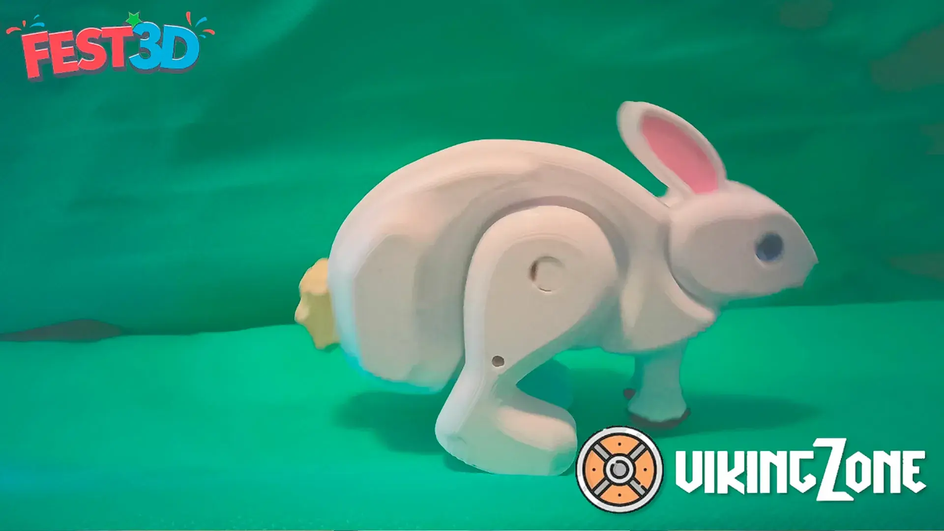Game Props STL Download - 🐰 3D Easter Bunny That Walks on Its Own 🐰 ...