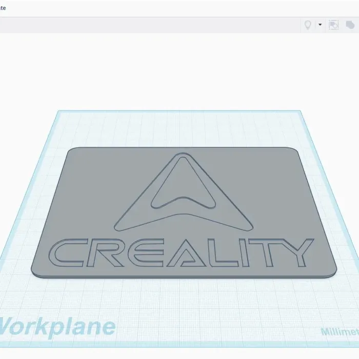 3D Printer Files | 3MF File | Creality mounting board for Creality Logo ...