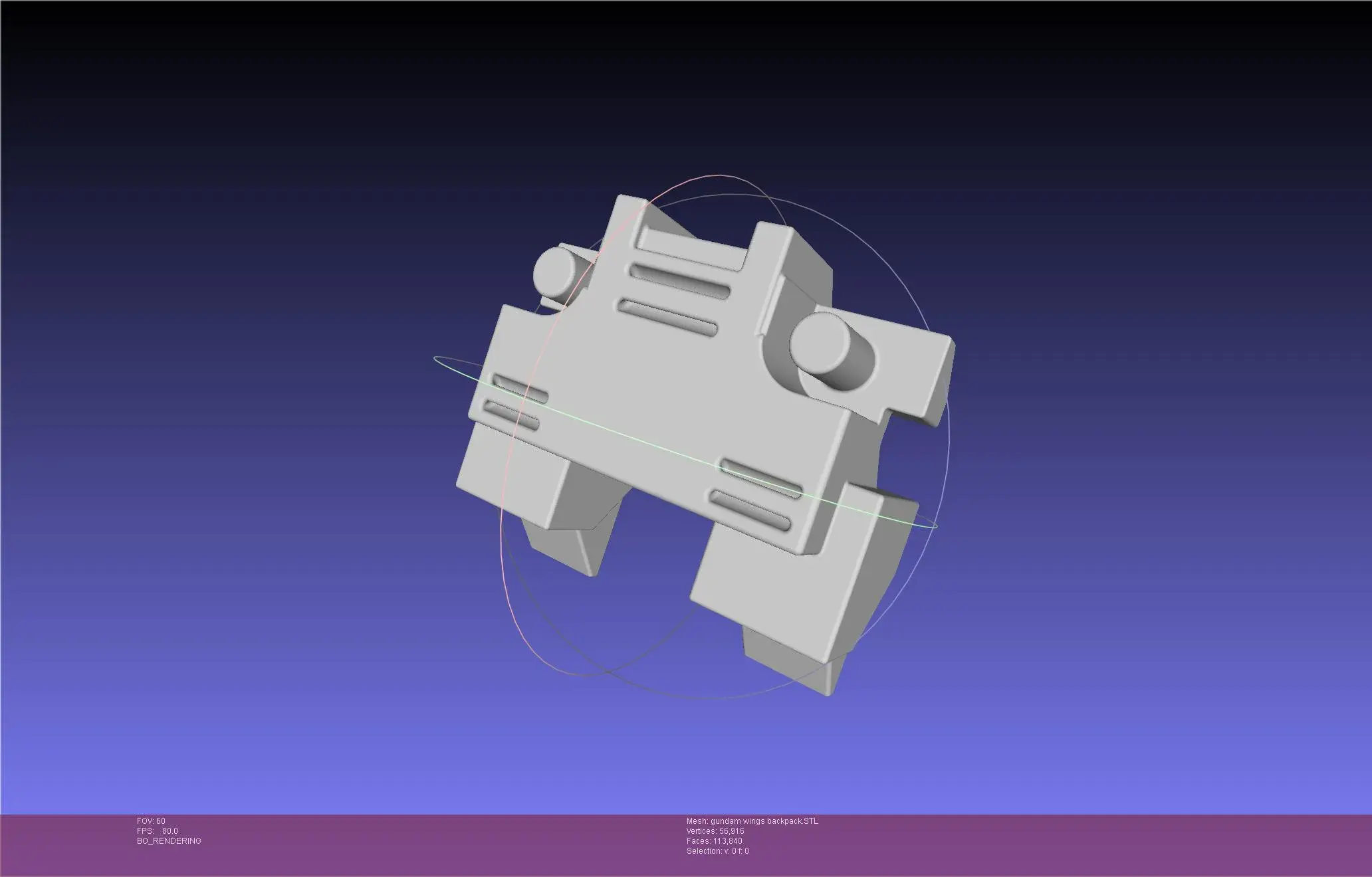 Cosplay STL Download - Wing Gundam Backpack Assemblyby Julian Danzer
