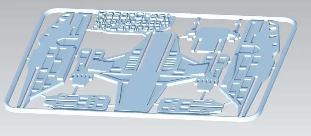 Free Other STL Download - Razor Crest The Mandalorian Kit Cardby SMT_M 🦊