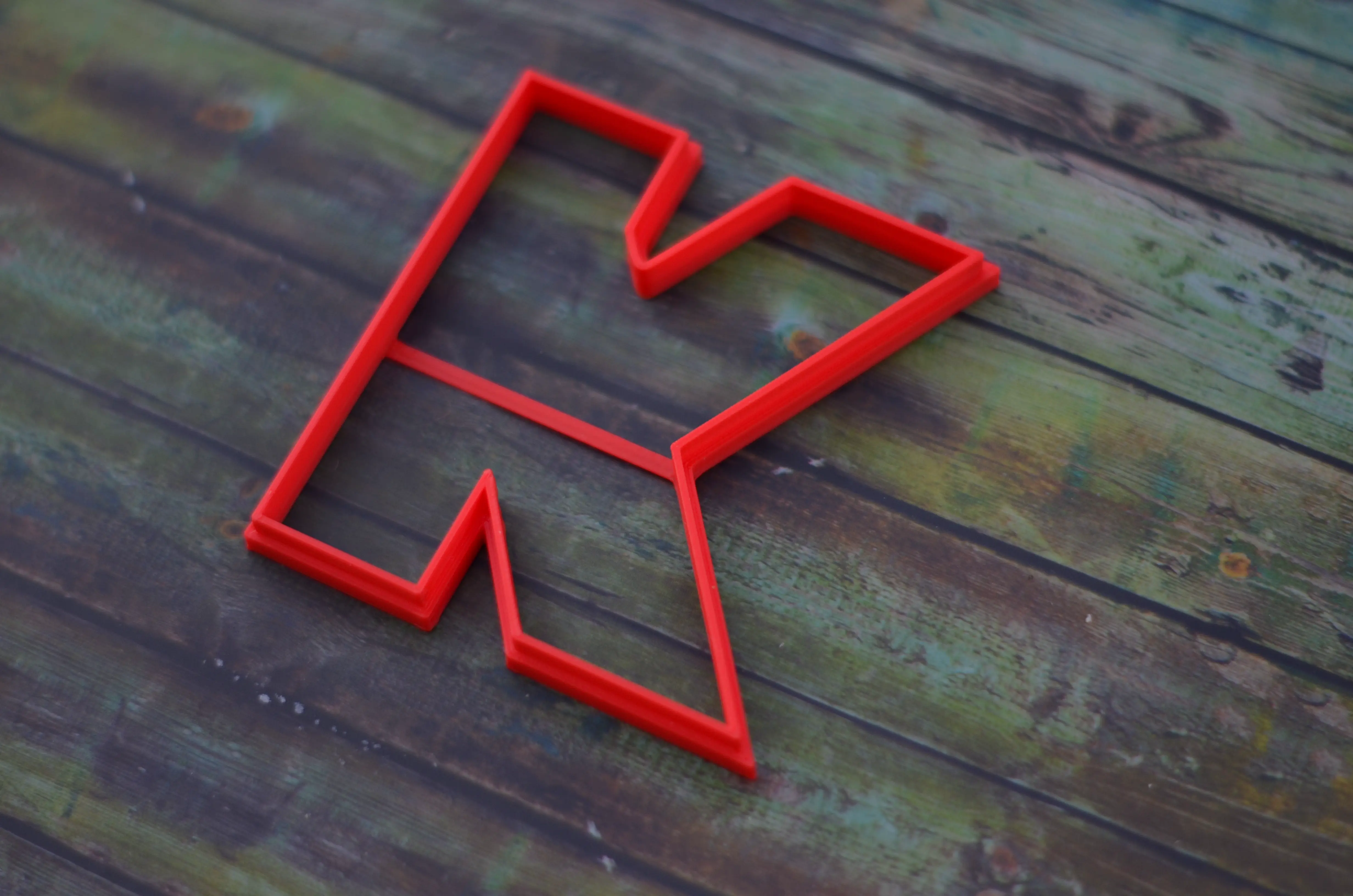 Home Decorations & Ornaments STL Download - LETTER K COOKIE CUTTERby ...