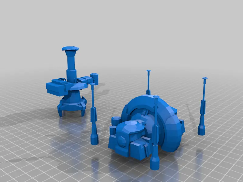 Free Miniature Games & Accessories STL Download - tau meshes dumpby SMT_M 🦊