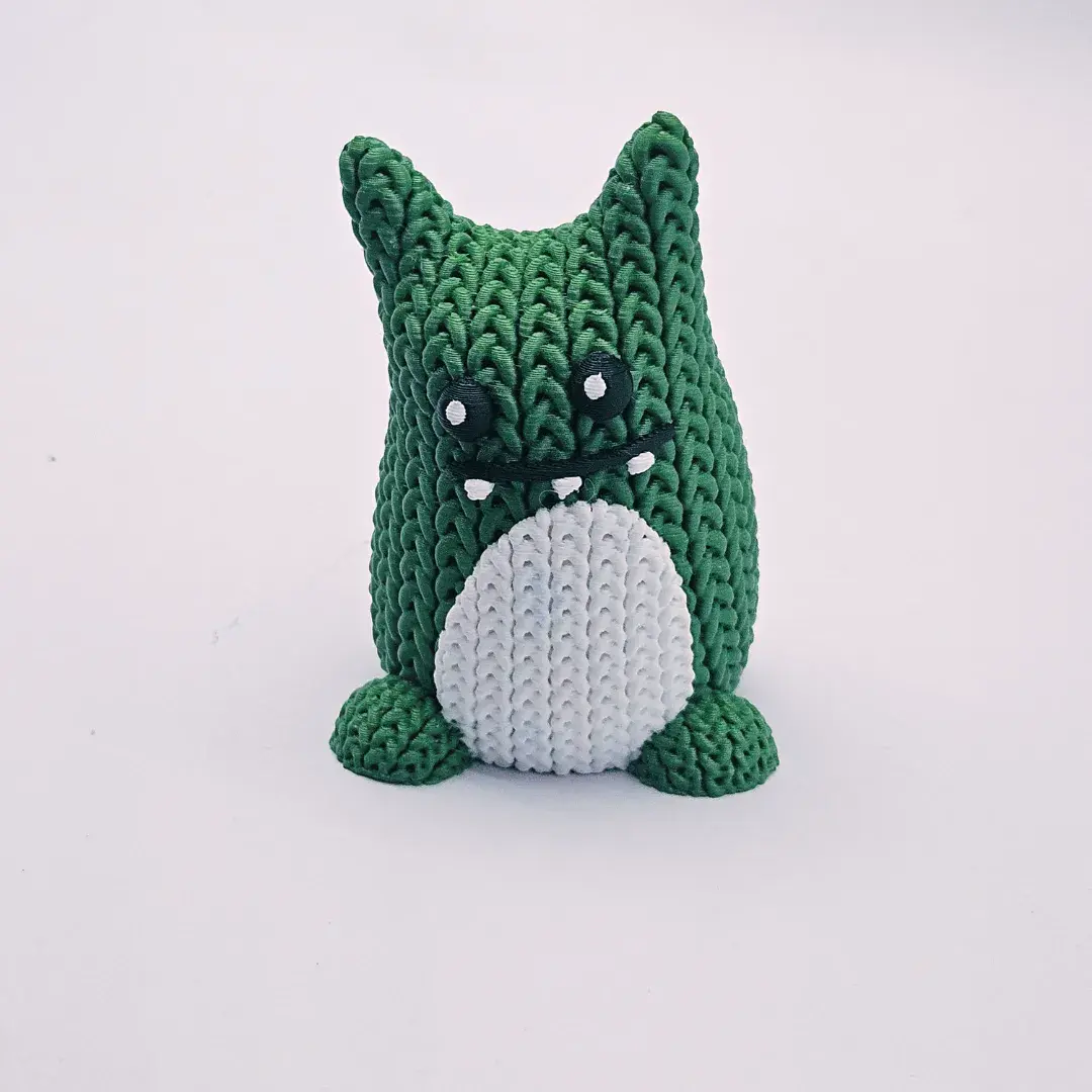Other STL Download - Knitted Green Monsterby Print_Verse