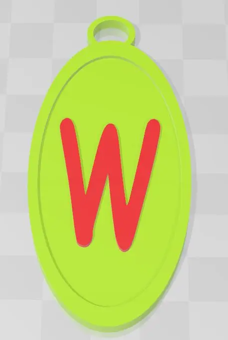 Free Jewelry & Accessories STL Download - Alphabet Keychain - Letter ...