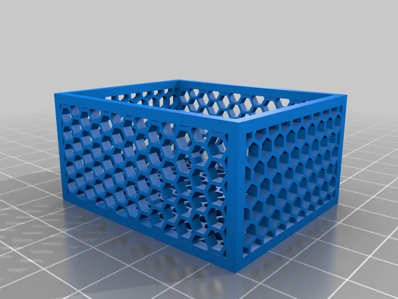 Free Other STL Download - Parametric Boxes Made of Hexagonsby SMT_M 🦊