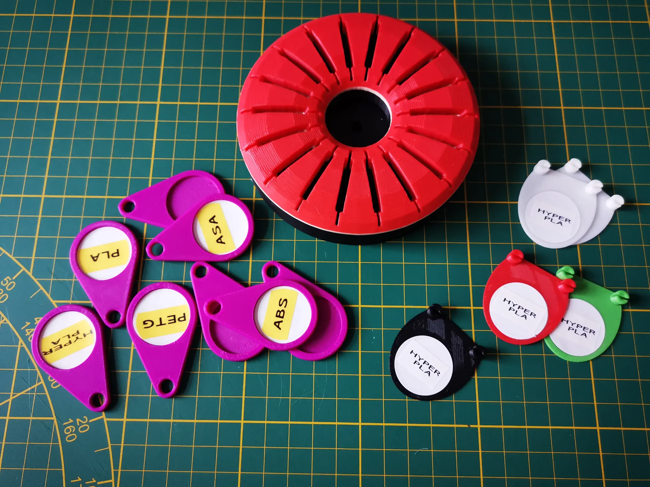 3D Printer Files | 3MF File | RFID TAG Carousel / Holder | Creality Cloud