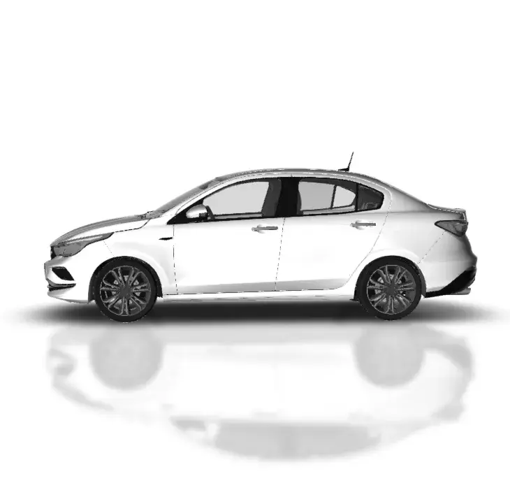 Vehicles & Machinery STL Descarga - Fiat Cronos - 3DCARSALON