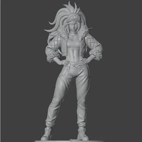 Characters & Creatures STL Download - League of Legends Akali KDA ...