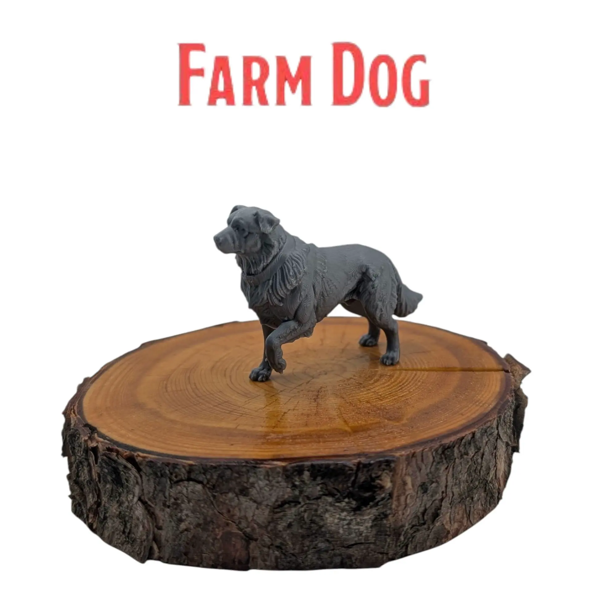 3D Printer Files | 3MF File | DnD TTRPG Farm Dog Miniature | Creality Cloud