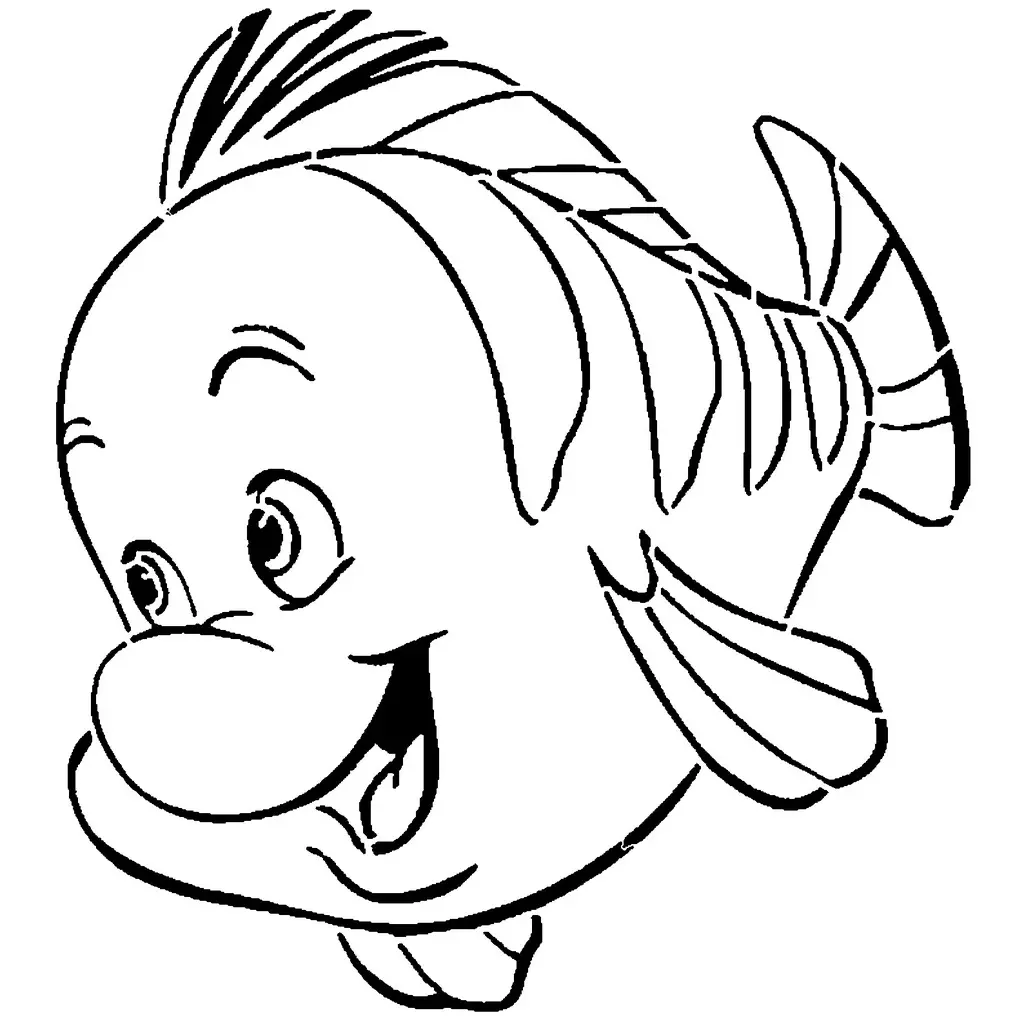 Free Other STL Download - Flounder stencilby SMT_M 🦊