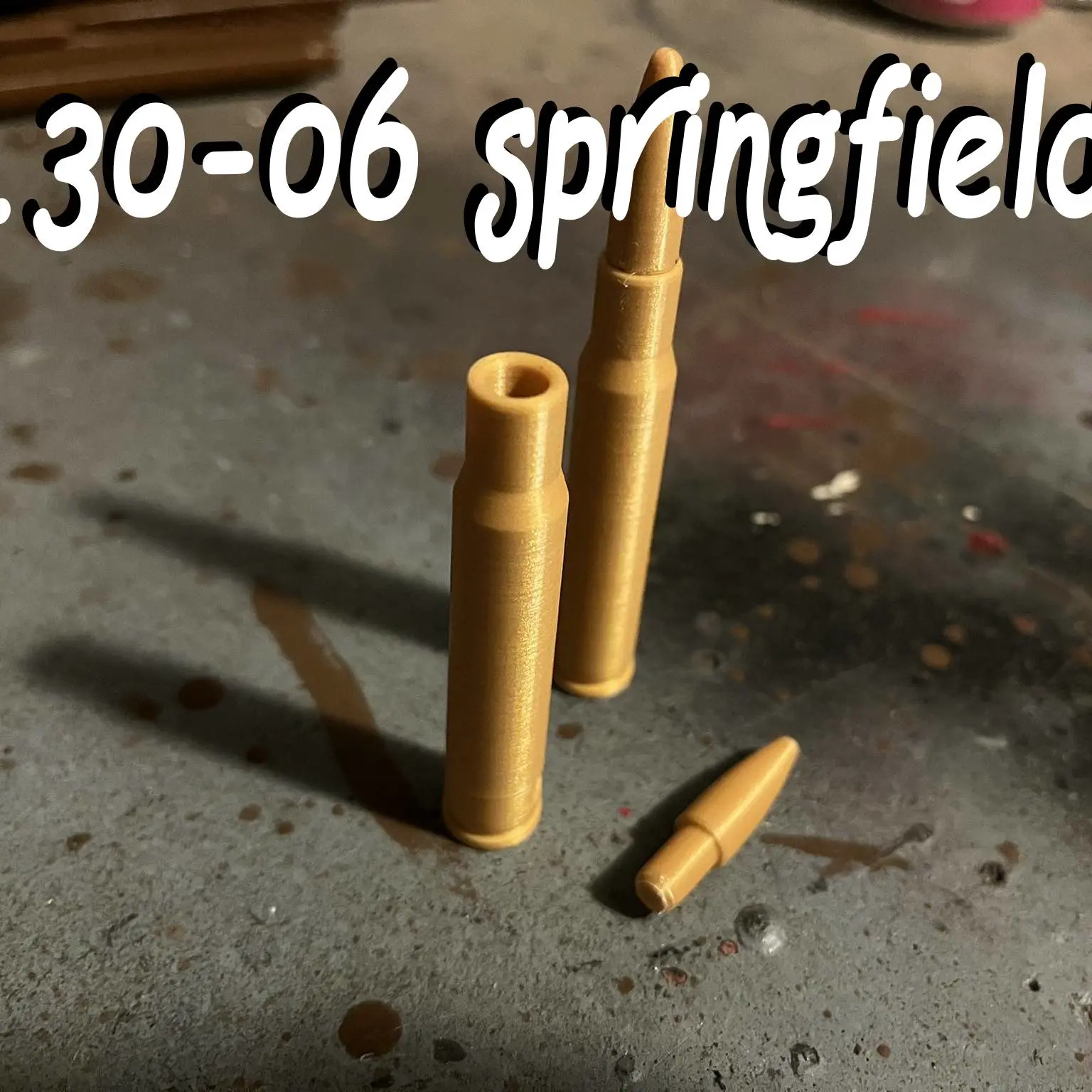 3D Printer Files | 3MF File | Imitation of a .30-06 springfield ...