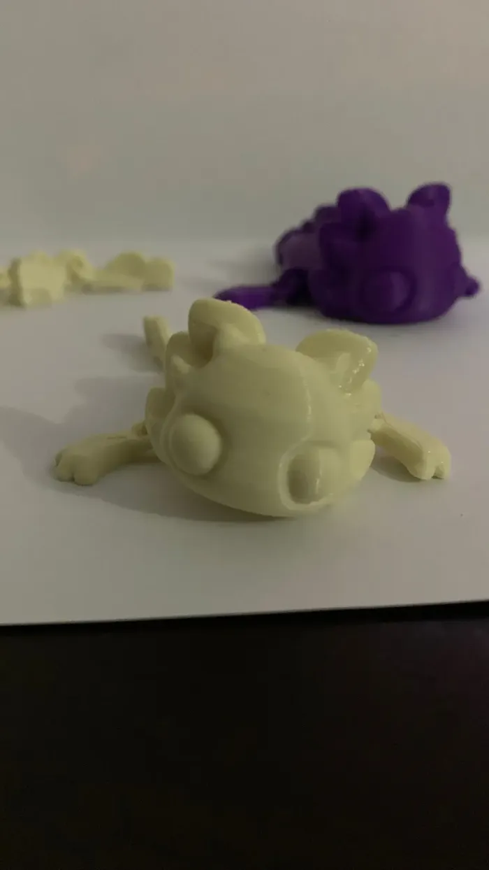 3D Printer Files | 3MF File | Articulated Axolotl – Cute and Poseable ...