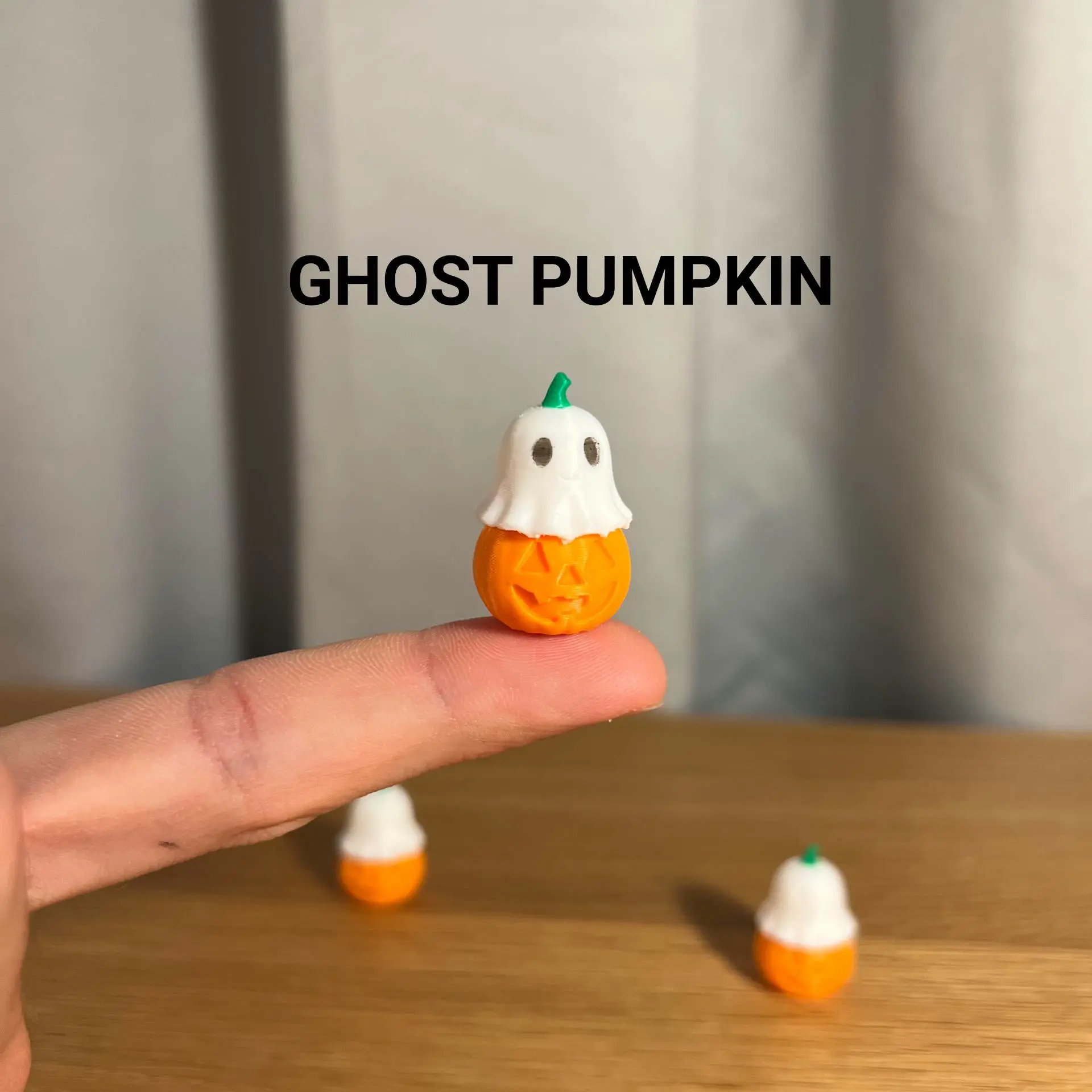 3D Printer Files | 3MF File | Ghost Pumpkin | Creality Cloud